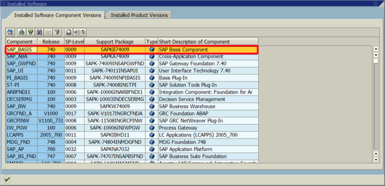 How to check your SAP ERP system version? - SAPported