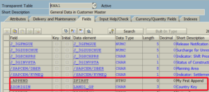 How to create append into Standard SAP Table in transaction SE11 ...