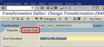 How to transform ABAP table into XML using XSLT? - SAPported