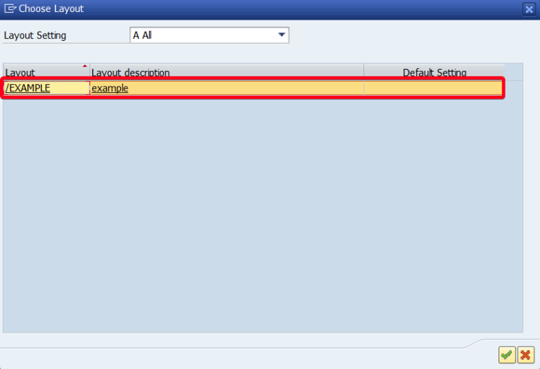 How to create your own layout in SAP? - SAPported