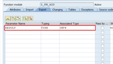 How to create ABAP Function Module in SAP using transaction SE37 ...