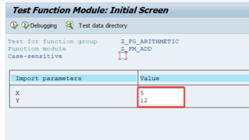 How to create ABAP Function Module in SAP using transaction SE37 ...