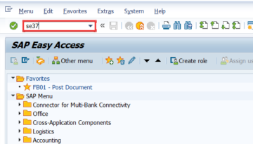 How to create ABAP Function Group in SAP using transaction SE37 ...